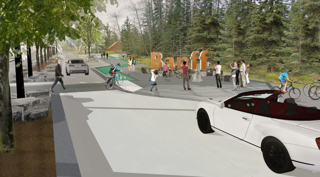 Town of Banff – North and West Entrance Design – NAVAGRAH